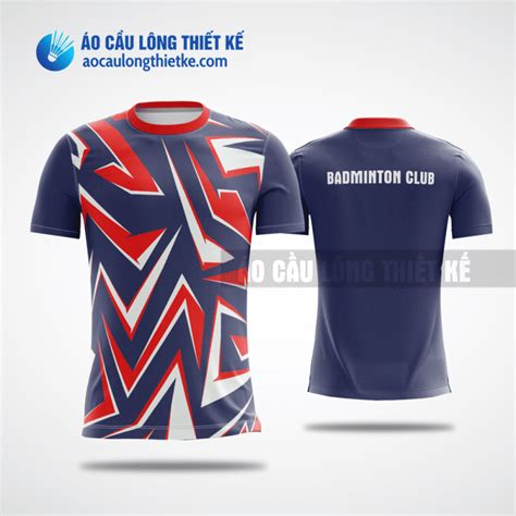 Mẫu May đồng Phục Cầu Lông Clb Đức Cơ Màu Lam Sẫm Thiết Kế Nam Acltk676