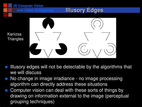 Introduction Topic 4 Part I Feature Extraction 2 Edge Detection Ppt Download