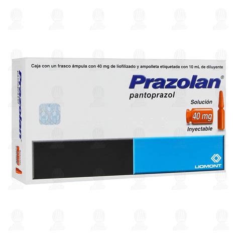 Prazolan 40 Mg Solución Inyectable 1 Ampolleta De Prazolan