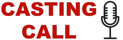 Casting Calls Hop To It Productions