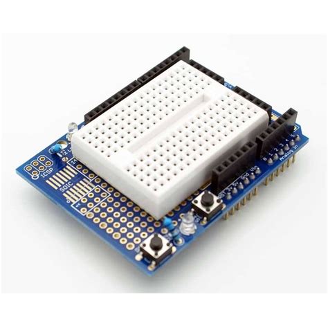 jual breadboard protoshield for arduino uno proto shield mini prototype