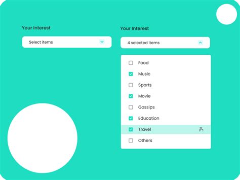 Drop Down Day 27 Daily Ui Design Challenge By Chiwuzie Deborah On