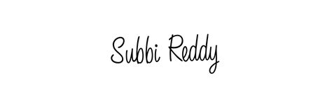 92 subbi reddy name signature style ideas exclusive esignature