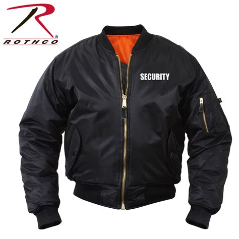 Rothco Ma 1 Flight Jacket With Security Print