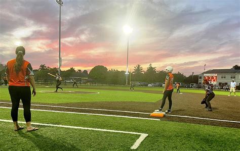 Girls Softball Game Report