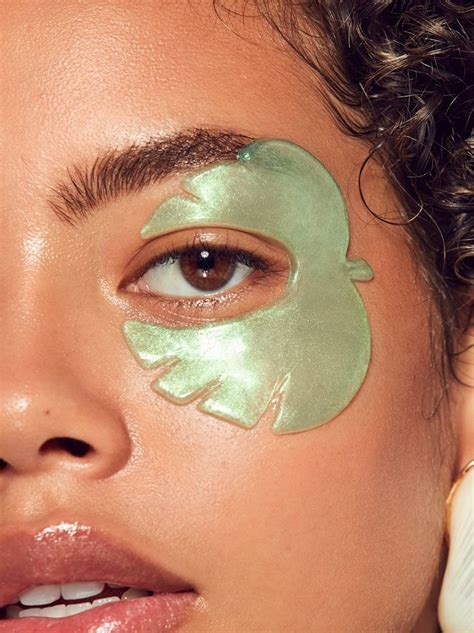 Leaf Eye Mask Homemade Face Masks Undereye Beauty