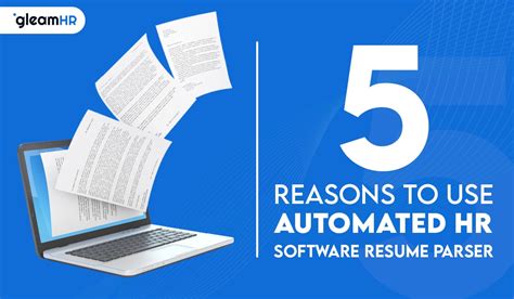 5 Reasons To Use Automated Hr Software Resume Parser