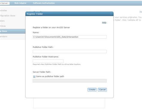 What Is Publisher Folder Path Esri Community