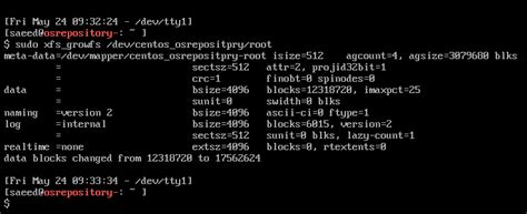 how to extend partition size in centos7 comtronic blog