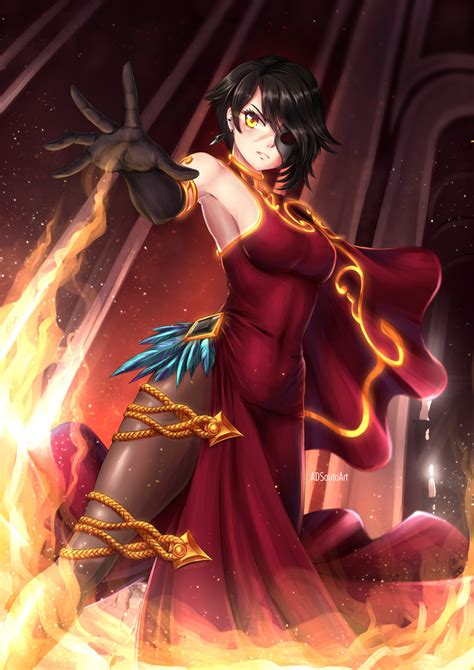 Cinder Fall Rwby Drawn By Adsouto Danbooru