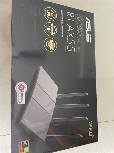BNIB Sealed Asus Rt Ax Wifi Router With Year Warranty Computers Tech Parts