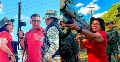 En Vísperas De La Protesta Convocada Por La Oposición El Régimen Chavista Realizó Ejercicios