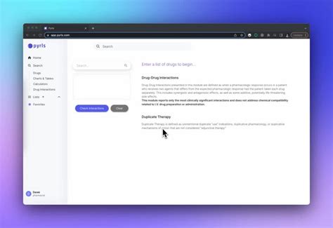 Pyrls On Linkedin Check Drug Interactions With Pyrls 💊 Available In
