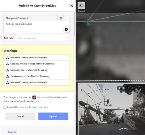 Cannot Resolve Warnings Intersecting Ways · Issue 1050 · Facebookrapid · Github