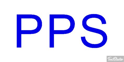 Pps Palabra Diseños De Logotipos  Animados