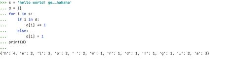 Python计算字符串中每个字母出现的次数 知乎