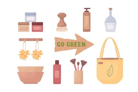Go Green Objects Set Graphic By Theimg · Creative Fabrica