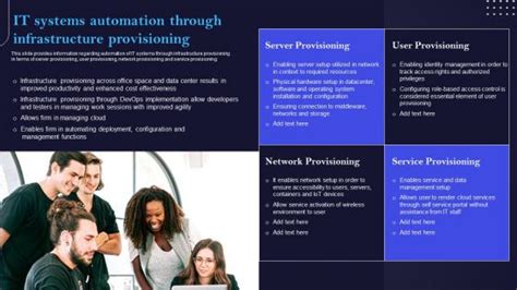 Infrastructure Provisioning And Configuration Powerpoint Presentation