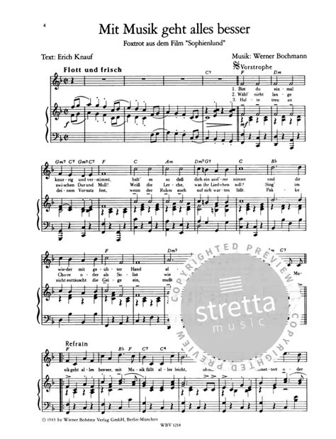 Mit Musik Geht Alles Besser 28 Werner Bochmann Me Von Werner Bochmann Im Stretta Noten Shop