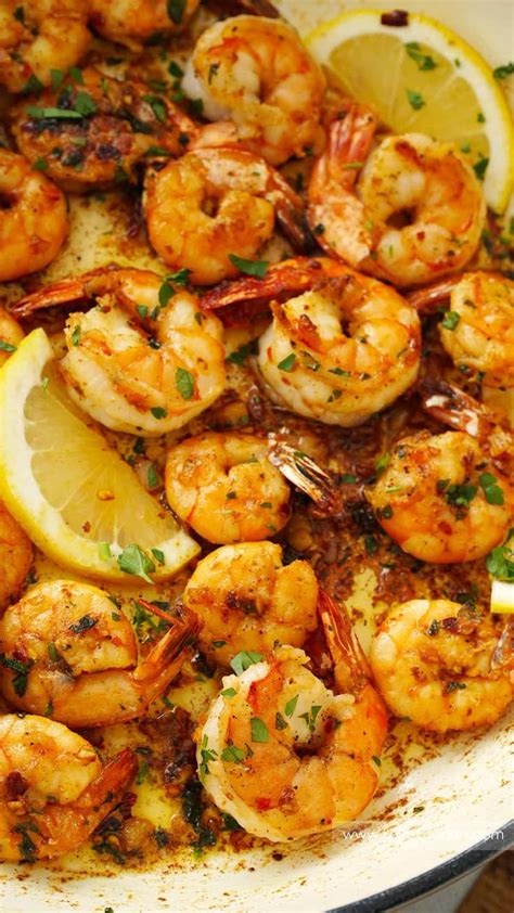 Garlic Butter Prawns Recipe Easy At Angeline Barron Blog
