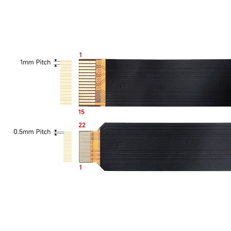 Waveshare Raspberry Pi 5 Camera Cable 22 To 15 Pin Fpc Ffc Flex
