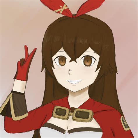 I Tried Drawing Amber R Genshin Impact