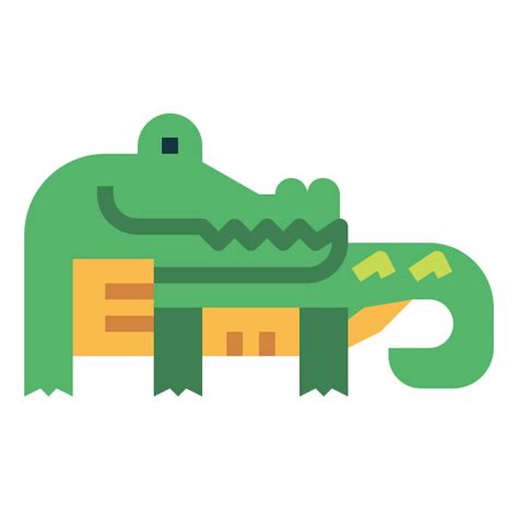 Crocodile Free Animals Icons