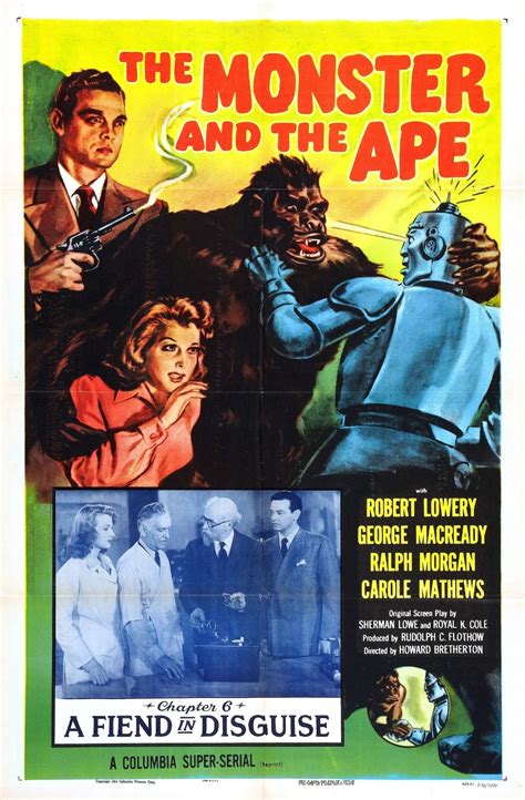 Scifi B Movies Horror And Vintage Posters Poster The Monster And The