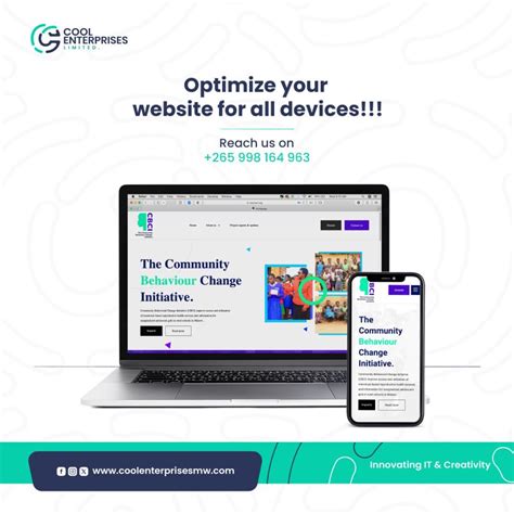 responsivewebdesign mobileoptimization innovatingitandcreativity cool enterprises limited
