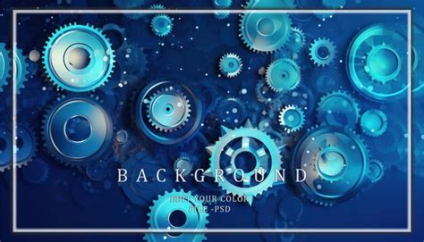 Gear Assembly Background Psd High Quality Free Psd Templates For