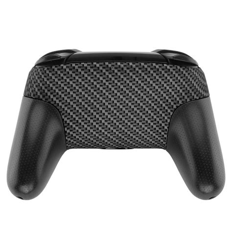 Soft Touch Carbon Fiber Front Back Shells For Nintendo Switch Pro Controller