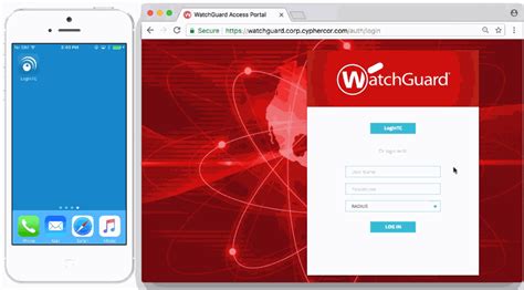 Watchguard Access Portal Multi Factor Authentication Mfa2fa Logintc
