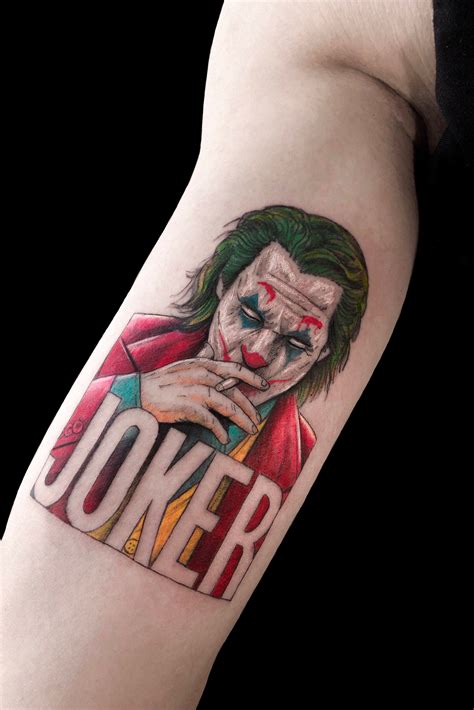 Joaquin Phoenix Joker Tattoo