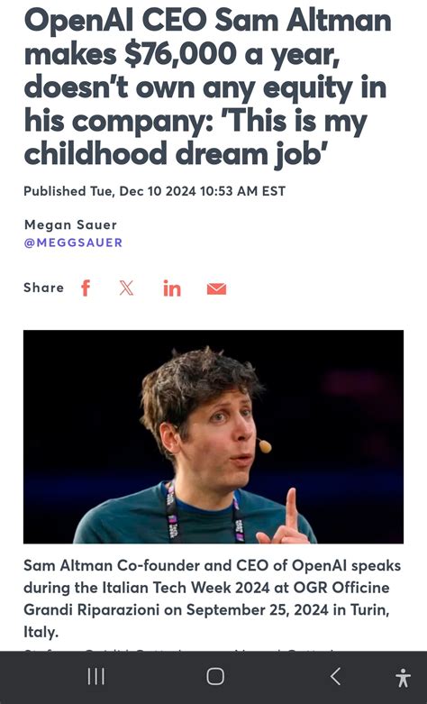Sam Altman Is Just A Poor Man So Please Dont Pewpew S Album On Imgur