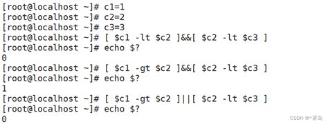 shell脚本——条件语句 csdn博客