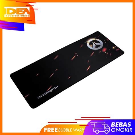 Jual Gaming Mouse Pad Desk Mat Desain Game Online 300x800mm Overwatch