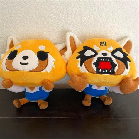 Sanrio Accents Aggretsuko Aggressive Retsuko Sanrio Plush Toy 2 Doll Set Poshmark