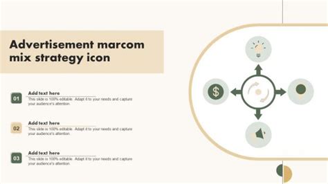 Marcom Mix Strategy Icon Powerpoint Templates Slides And Graphics