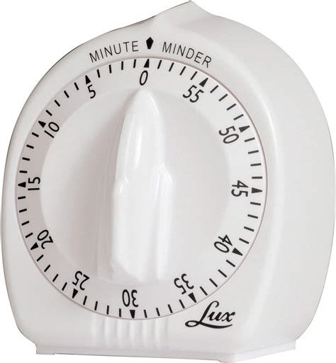 Lux Classic Timer White Kitchen Timer Home And Kitchen