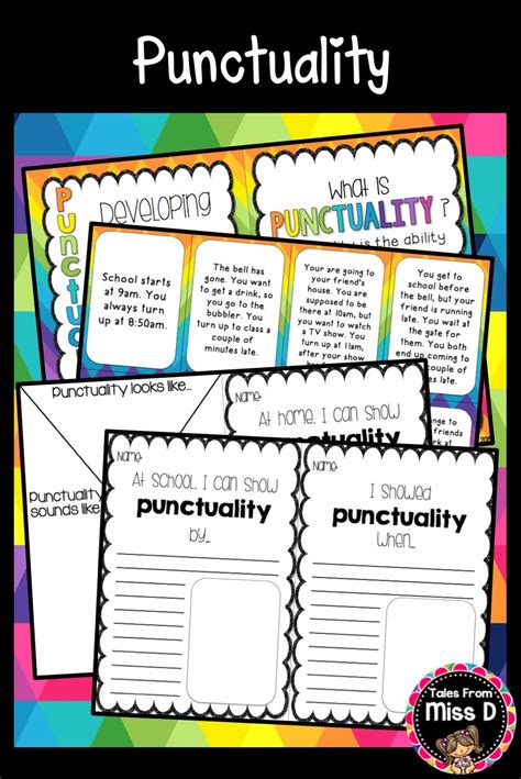 Social Skills Punctuality Social Skills Classroom Jobs Social Thinking