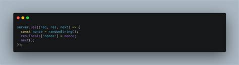 securing web applications using csp nonce