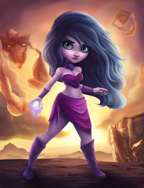 Ilustración Personajes De Fantasia On Behance