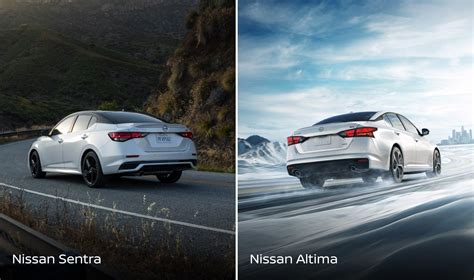 2026 Nissan Sentra Vs Altima Efficiency Vs Power