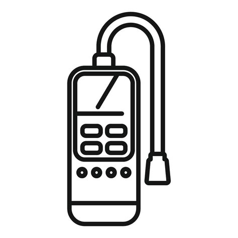 Gas Detector Using Probe Measuring Methane Level 48292018 Vector Art At Vecteezy