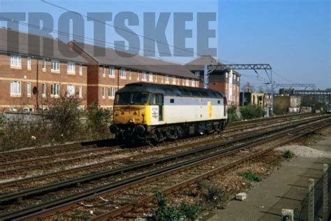 35mm Slide Br British Railways Diesel Loco Class 47 47225 1995 Orig £4