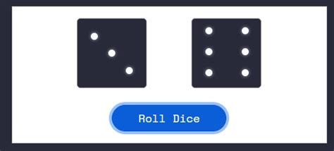 Creating A Dice Roll With Animation Using Html Css And Js Tutorial