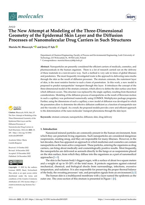 pdf the new attempt at modeling of the three dimensional geometry of