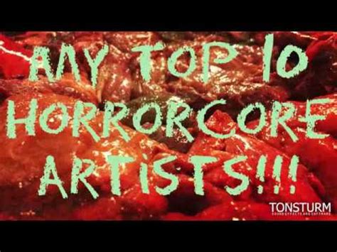 My Top 10 Horrorcore Artists Youtube