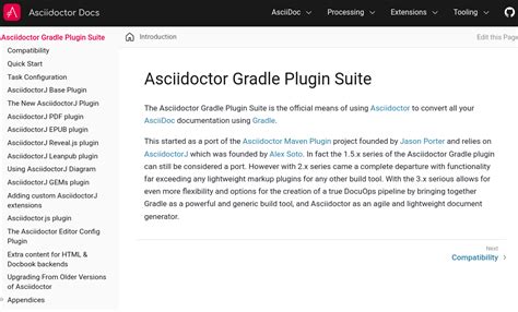 activate documentation on new antora site · issue 433 · asciidoctor