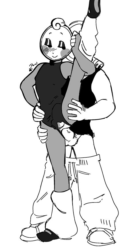 Rule 34 Anal Ballet Black And White Blush Consensual Dandys World